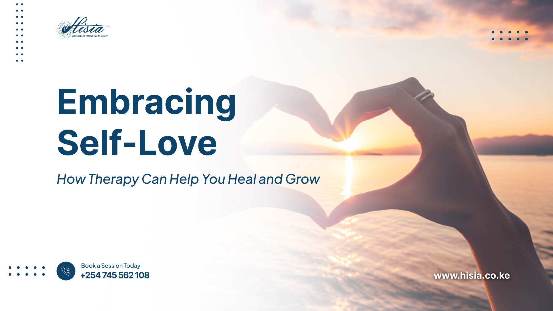 Embracing Self-Love: How Therapy Can Help You Heal and Grow